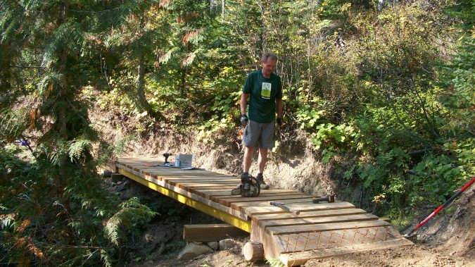 It's September and Mountain Bike Bridges Are Flying! - Fernietrails.com